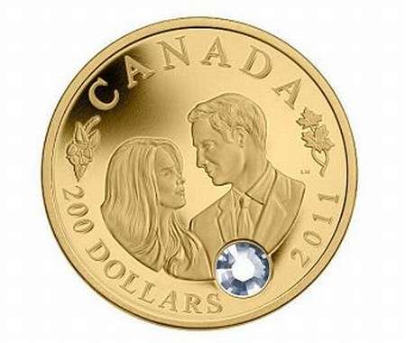 Zecca Reale Canadese, moneta in oro e cristalli per William e Kate | La ...