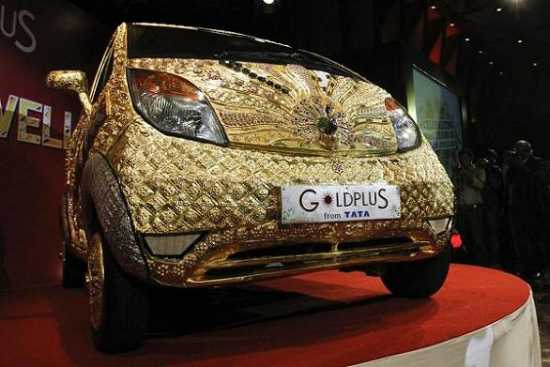 Tata Nano, auto in oro e pietre preziose da Tata Motors | La Promenade ...